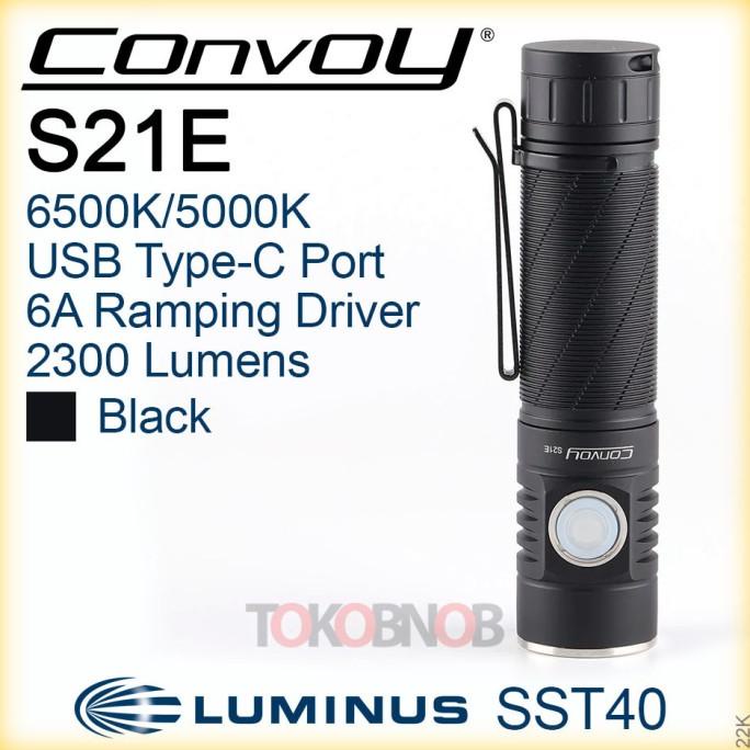Jual Convoy S21E Luminus SST40 Ramping Driver Flashlight - Senter LED | Shopee Indonesia