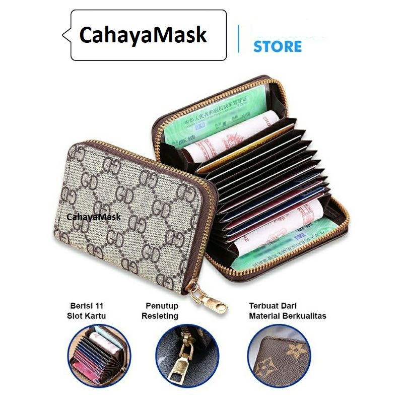 Jual Dompet Kartu Resleting/Slot Kartu | Shopee Indonesia