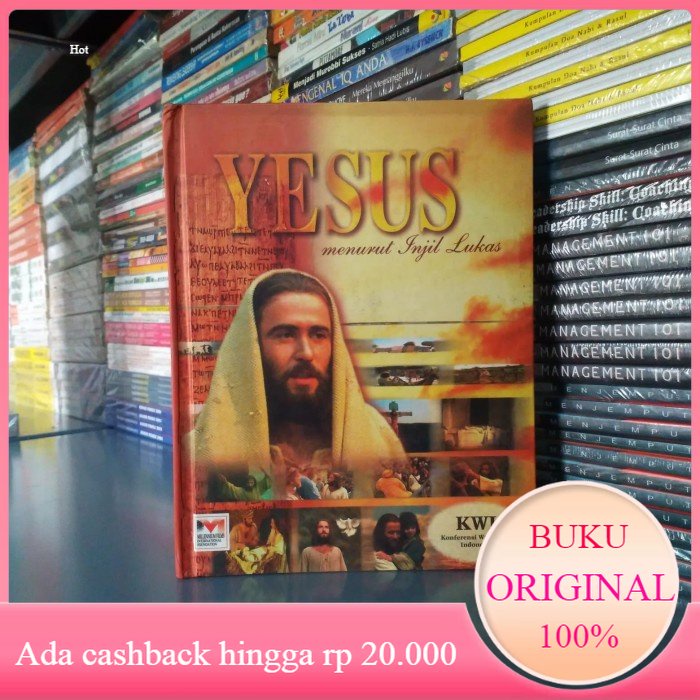 Jual Buku Rohani Kristen YESUS MENURUT INJIL LUKAS Disertai CD Hard ...