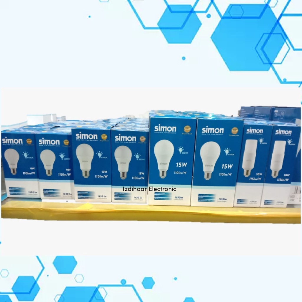 Jual Lampu SIMON Valor LED Bulb A60 9 Watt | Shopee Indonesia
