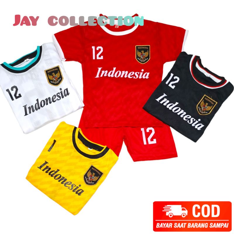 Jual BISA COD / SETELAN BAJU ANAK TIMNAS INDONESIA UNTUK 6BULAN-12TAHUN / BAJU TIMNAS ANAK ...