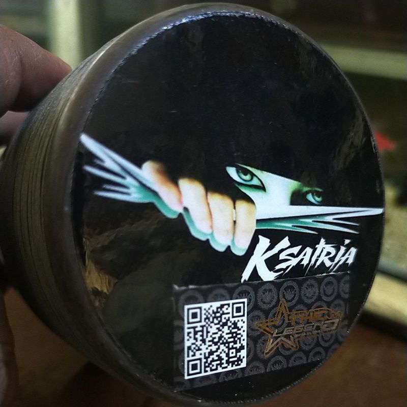 Jual Gelasan senar mati/matot KSATRIA THE LEGEND klos kayu 6000 yard ...