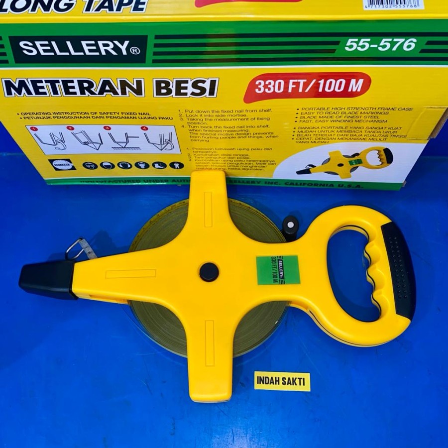 Jual Meteran Tancap Besi Meteran Rol Besi Meteran Besi 100 Meter ...