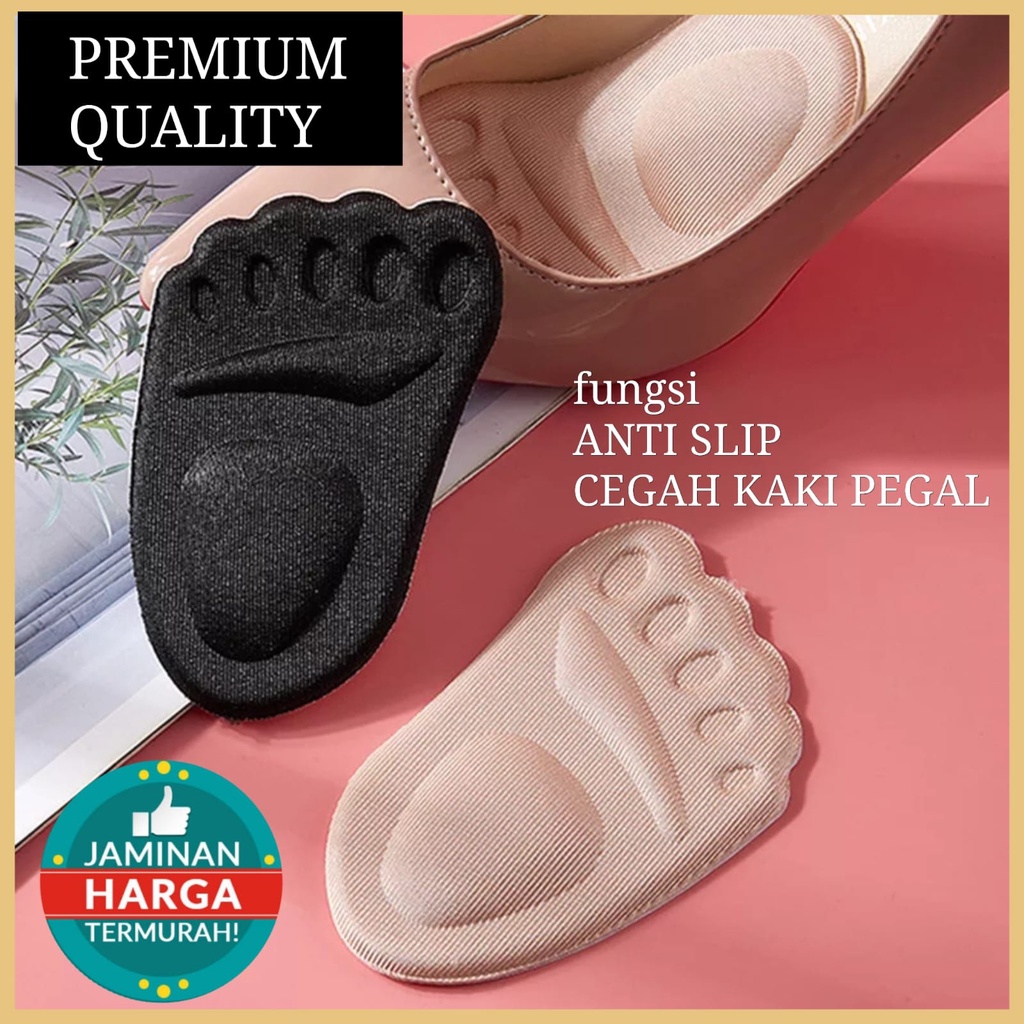 Jual INSOLE SEPATU WANITA KEBESARAN SOL ANTI PEGAL HEELS PAD BANTALAN DEPAN SEPATU DP PRE ...