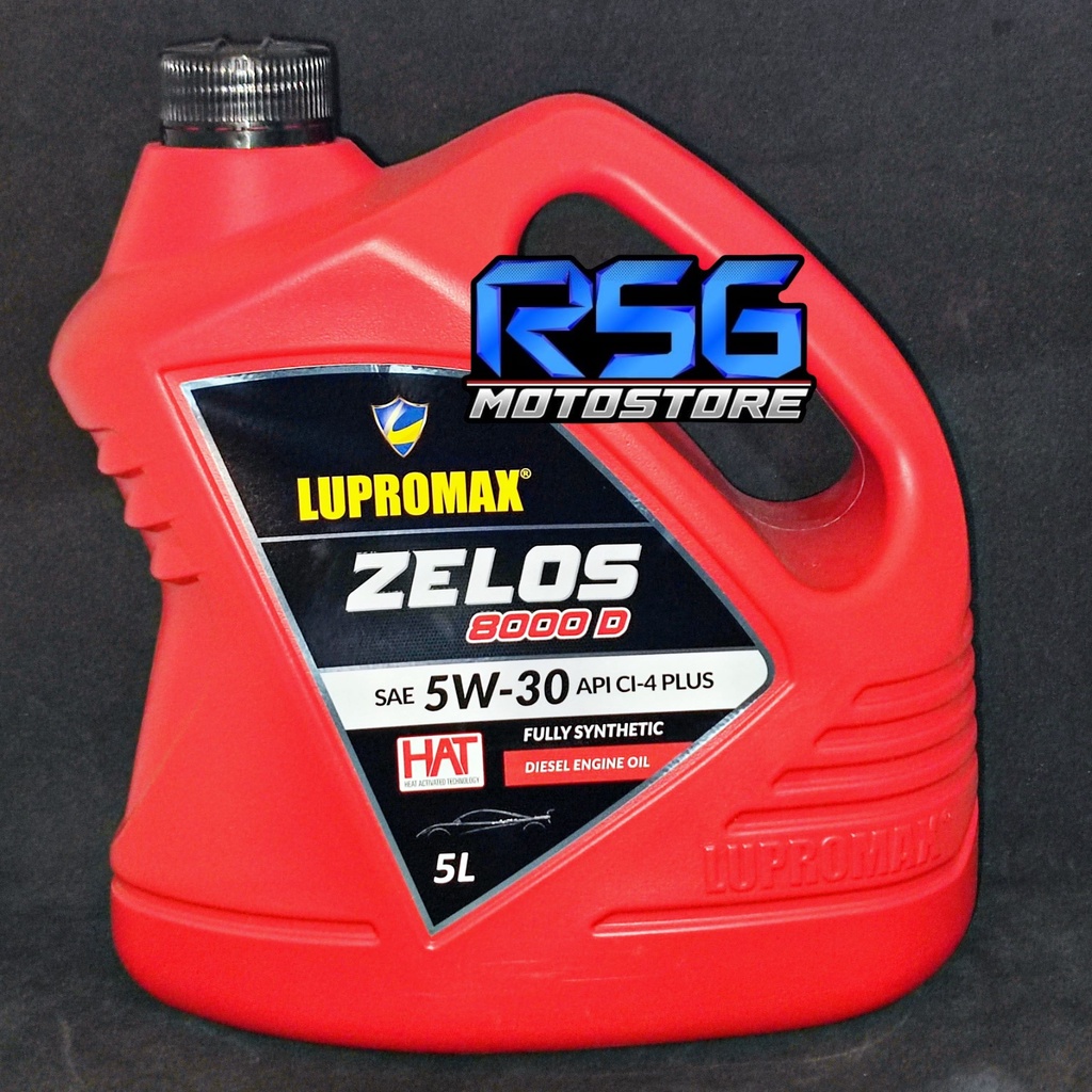 Jual OLI DIESEL LUPROMAX ZELOS 8000D 5W 30 API CI 4+ FULL SYNTHETIC 5 LITER | Shopee Indonesia