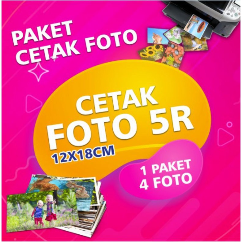 Jual Paket Murah Cetak Foto 5R | Shopee Indonesia