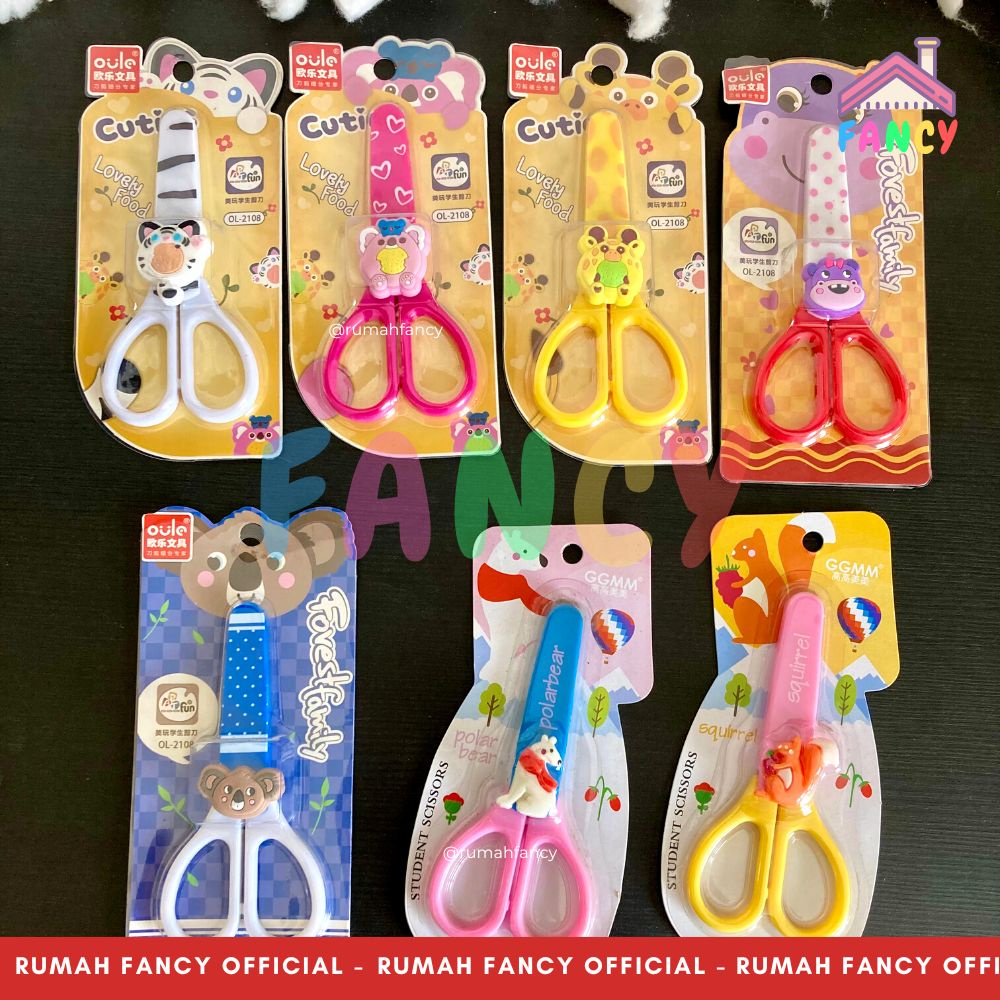 Jual Gunting Fancy Anak Motif Karakter Cartoon Gunting Anak Lucu ...