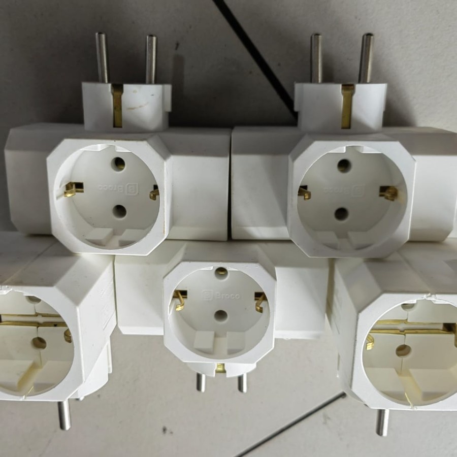 Jual Stop Kontak T Arde 3 Cabang Broco | Shopee Indonesia