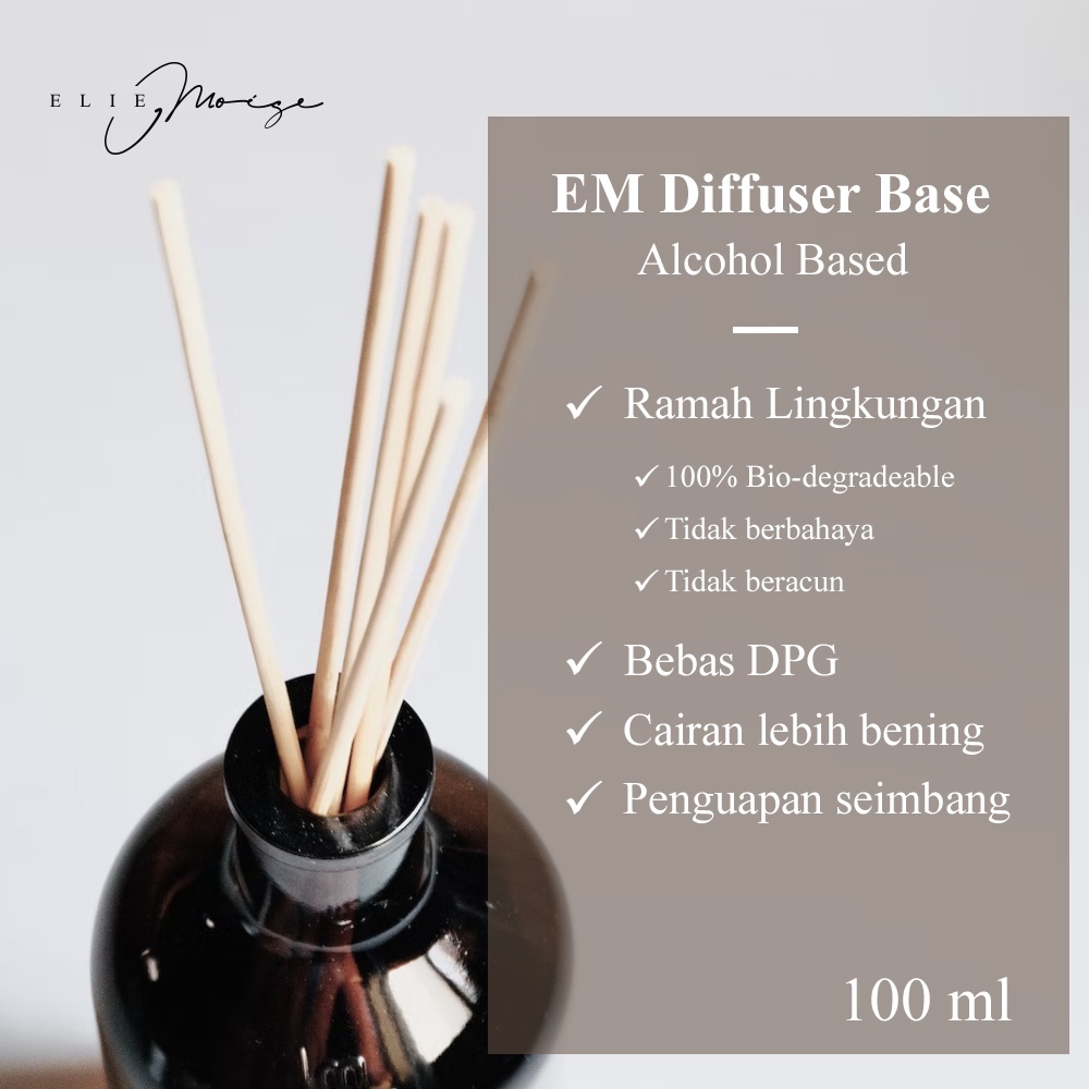 Jual 100ml Reed diffuser refill alcohol solvent base cairan refill ...