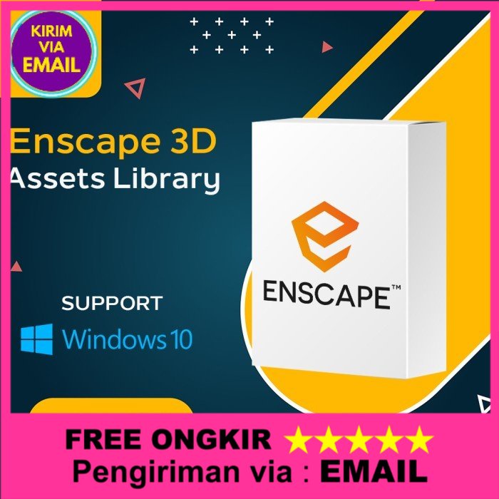 Jual Enscape3D + Assets Library Full Version [Win] - Enscape3D Saja ...