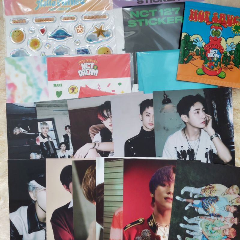 Jual NCT MERCHANDISE MD POSTCARD STICKER RENJUN JISUNG CHENLE JENO ...