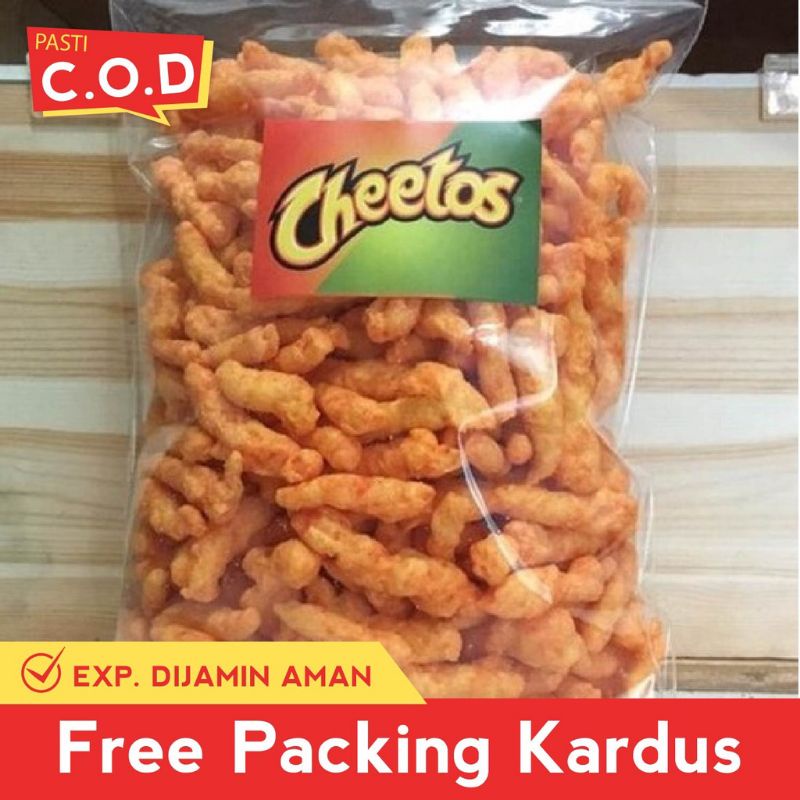 Jual CEMILAN SNACK KEKINIAN CHEETOS HOT FLAVOR | Shopee Indonesia
