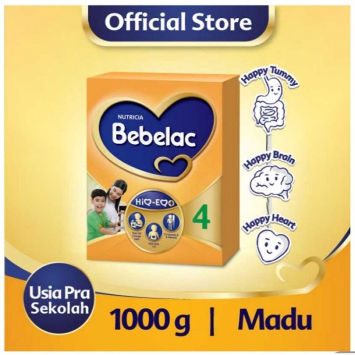 Jual Bebelac 4 Susu Pertumbuhan Anak 3-5 Tahun Madu 1 kg | Shopee Indonesia
