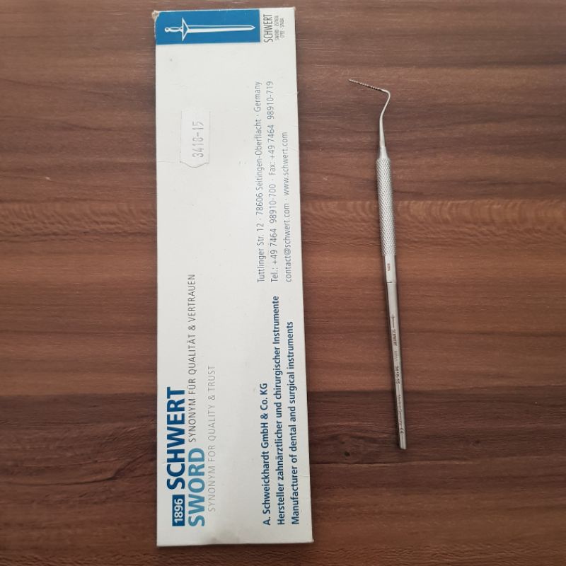 Jual Dental Instrument Sonde lurus/SCHWERT | Shopee Indonesia