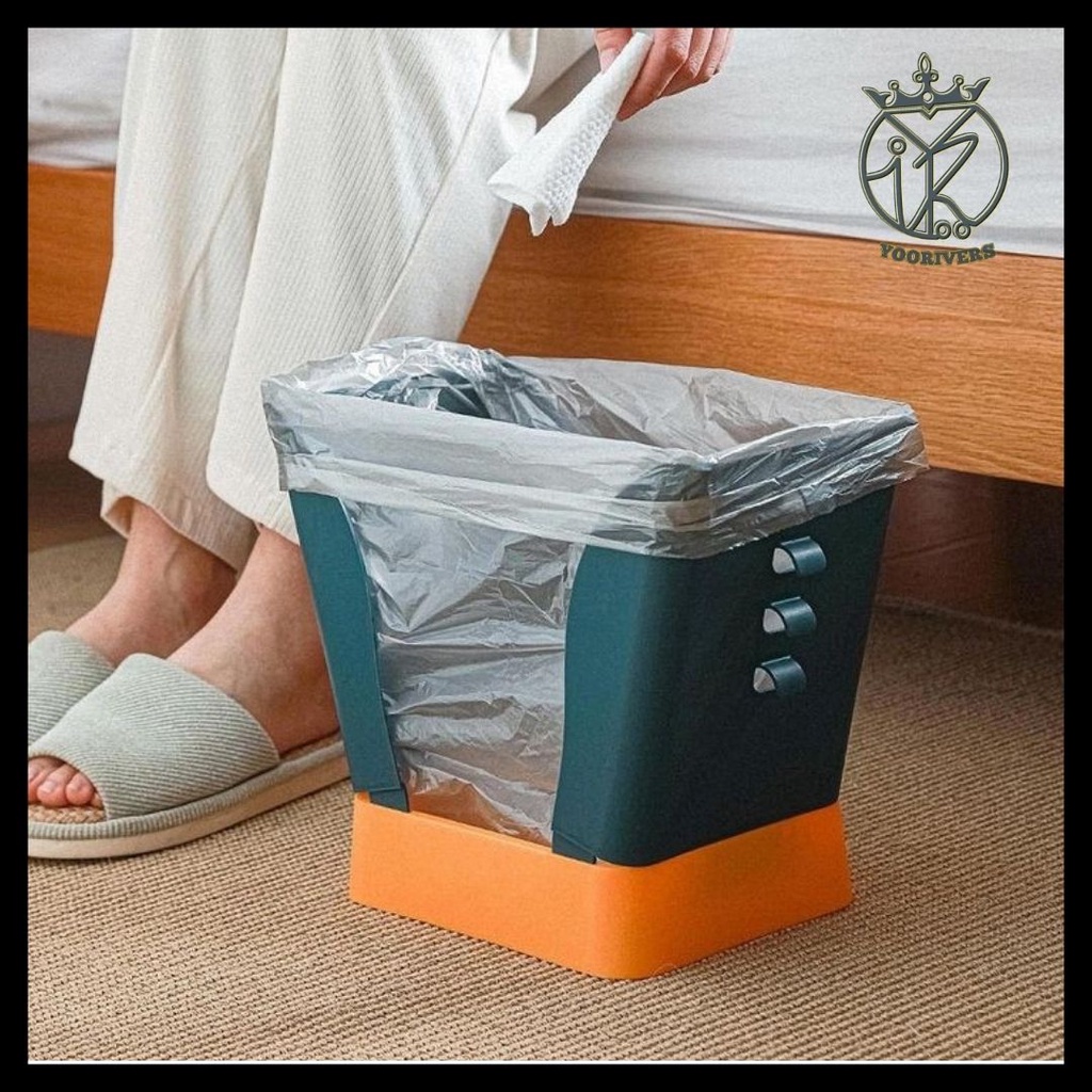 Jual wadah Tempat sampah lipat tong sampah besar lipat minimalis tempat ...