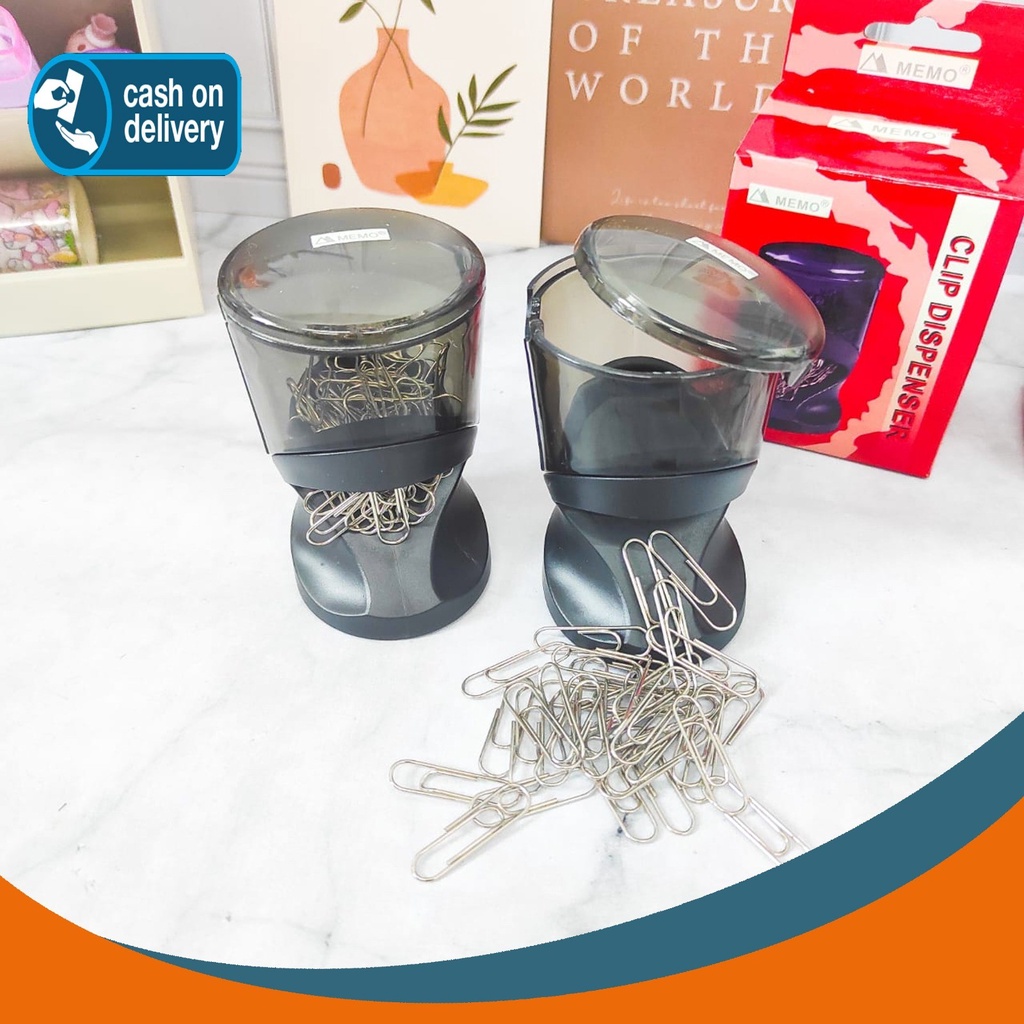 Jual DISPENSER PAPER CLIP (DAPAT PAPER CLIP NYA JUGA) TEMPAT PENJEPIT ...