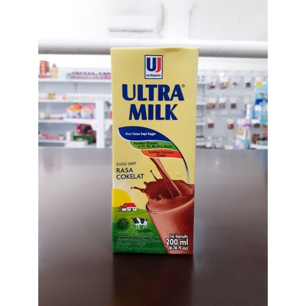 Jual Ultra Milk Coklat 200ml | Shopee Indonesia