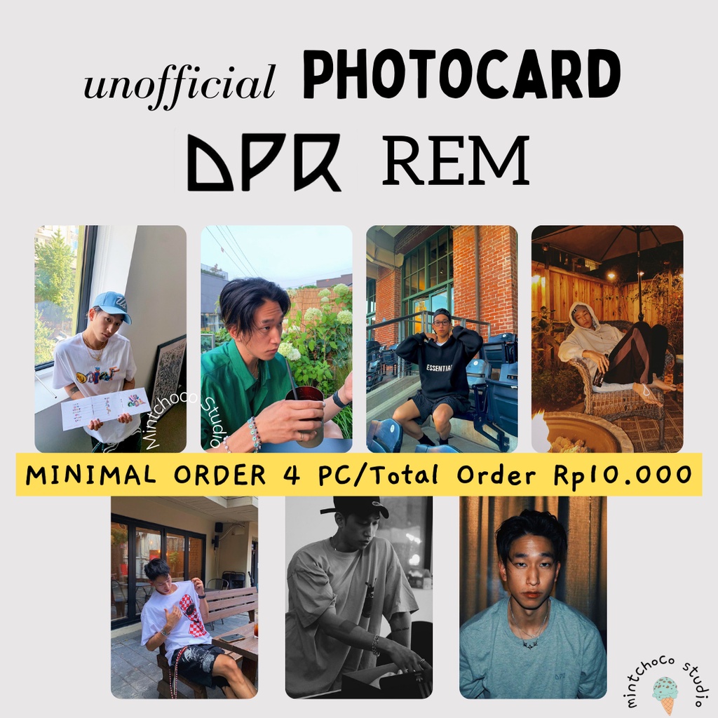 Jual Unofficial Photocard DPR REM - Scott | Shopee Indonesia