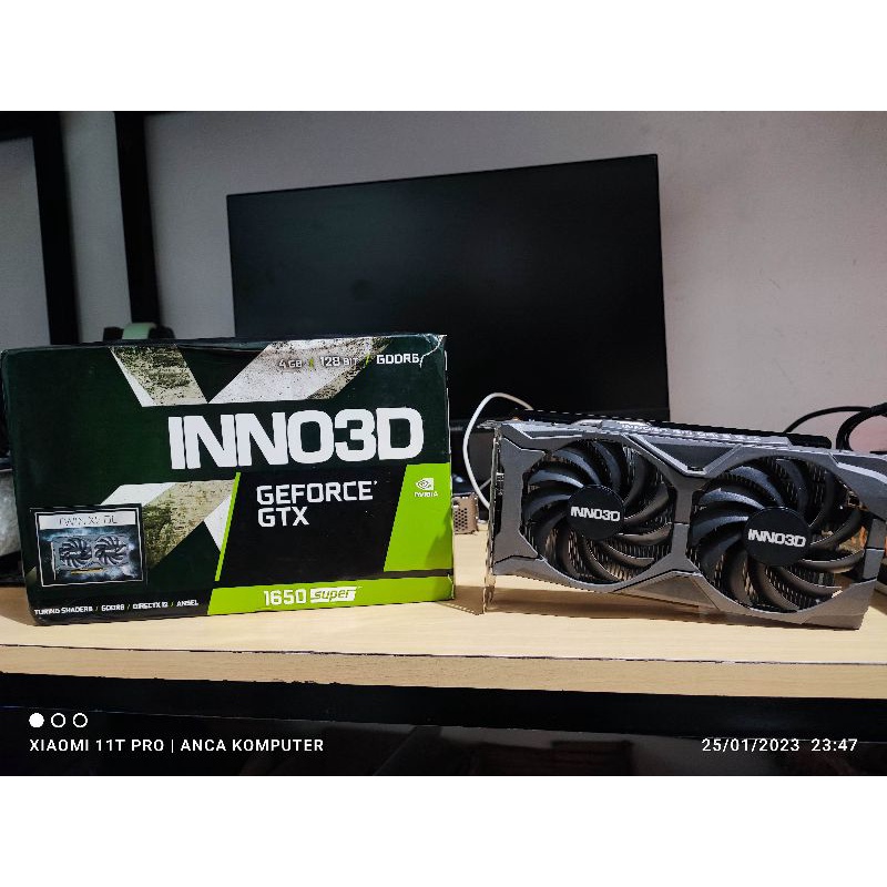 Jual VGA CARD INNO3D GTX 1650 SUPER | Shopee Indonesia