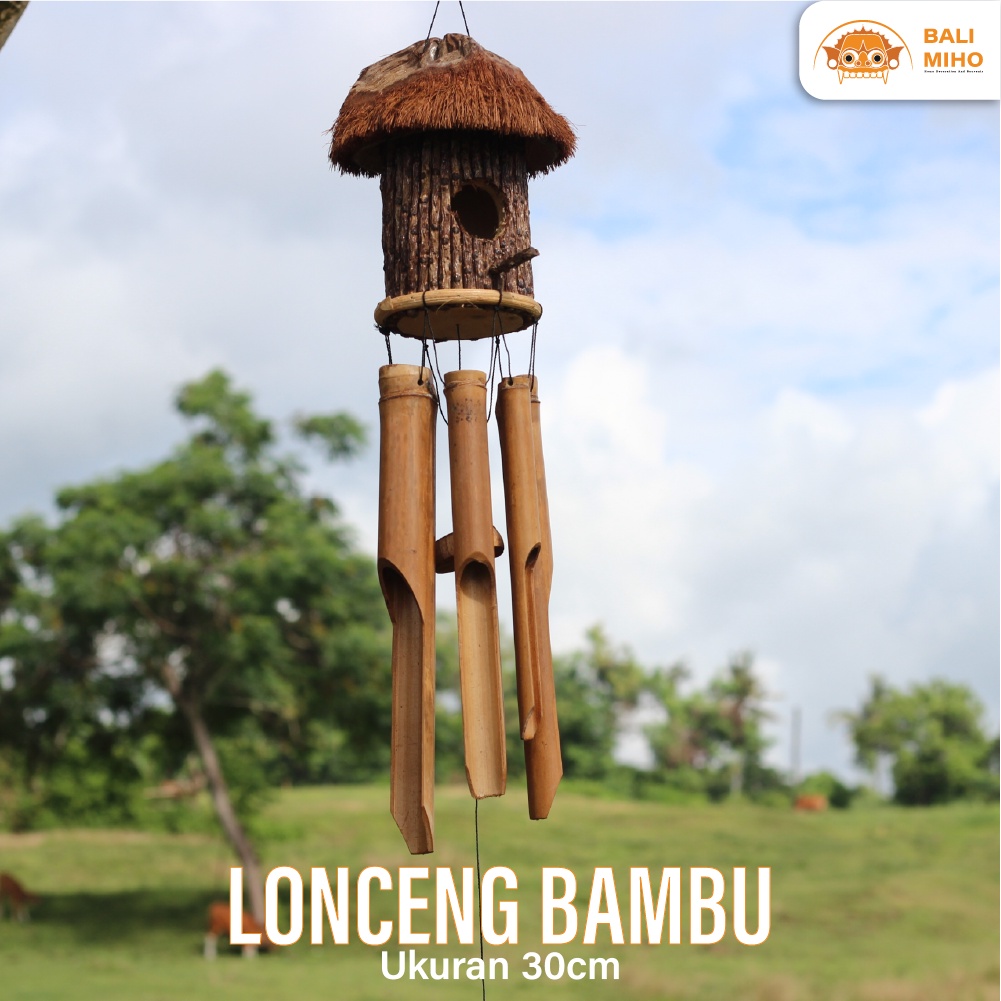Jual Lonceng Angin Motif Ranting Pohon - Gantungan Bambu - Genta Angin ...