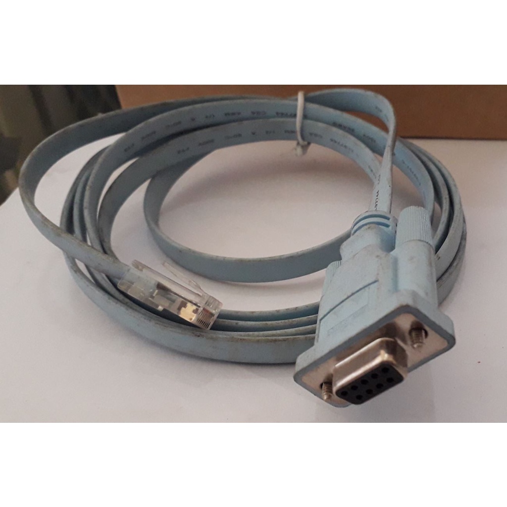 Jual Cisco Console kabel / Cable RJ45 to DB9 | Shopee Indonesia
