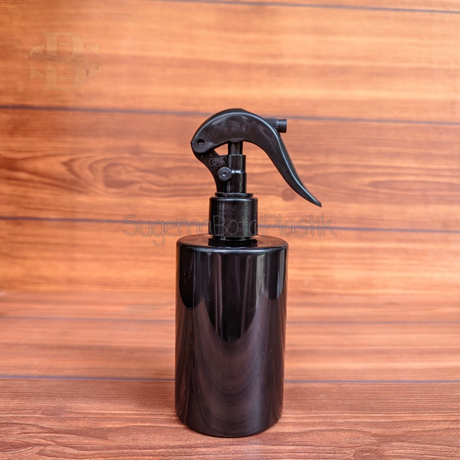Jual botol spray trigger bebek 250ml rf dioli tutup hitam botol hitam | Shopee Indonesia