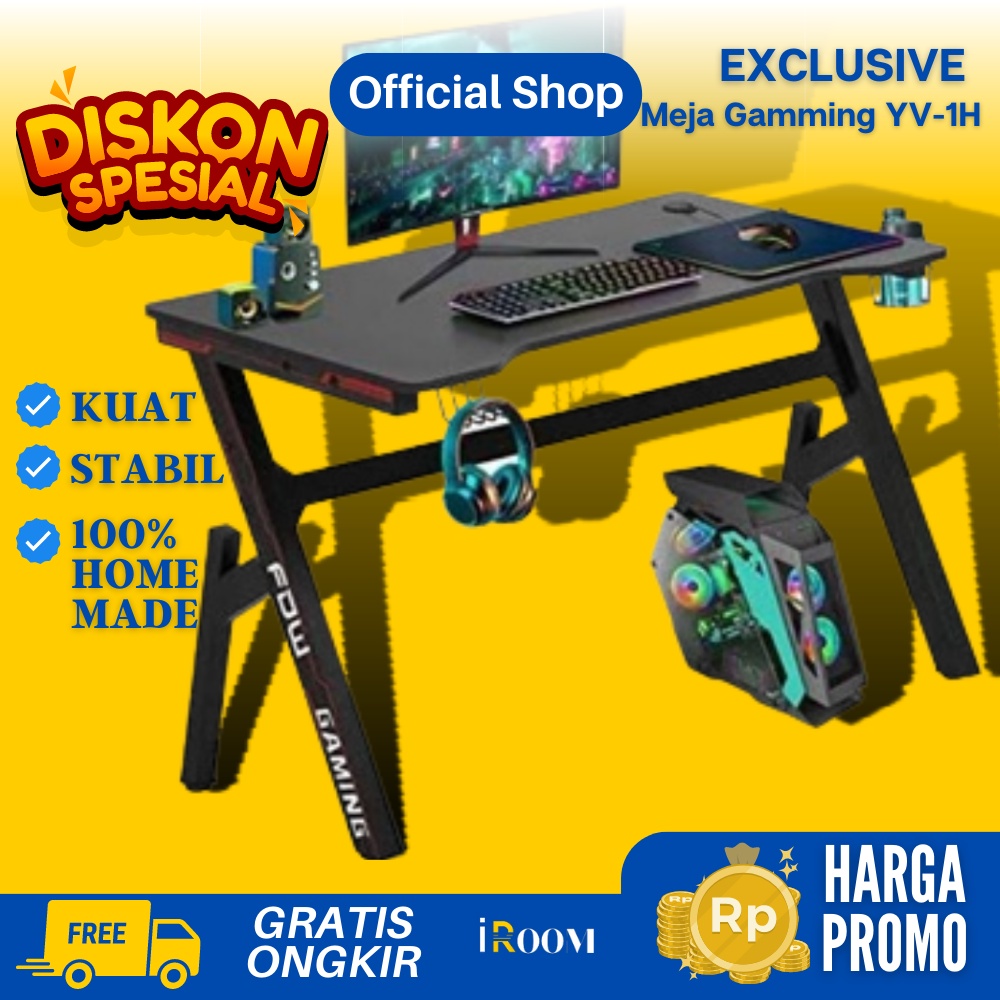 Jual Meja Kerja Gaming Komputer PC Minimalis Terlaris 16 Model Terbaru ...