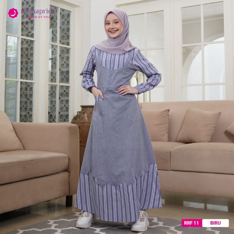 Jual Rauna Gamis Remaja Kekinian korean style - RRF 11 - Rauna Sarimbit ...