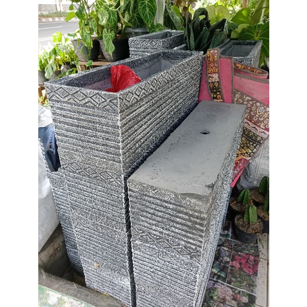 Jual pot minimalis panjang 75cm | Shopee Indonesia