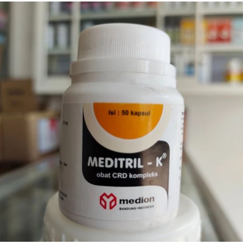 Jual MEDITRIL K 50 Kapsul ,Obat CRD komllek | Shopee Indonesia