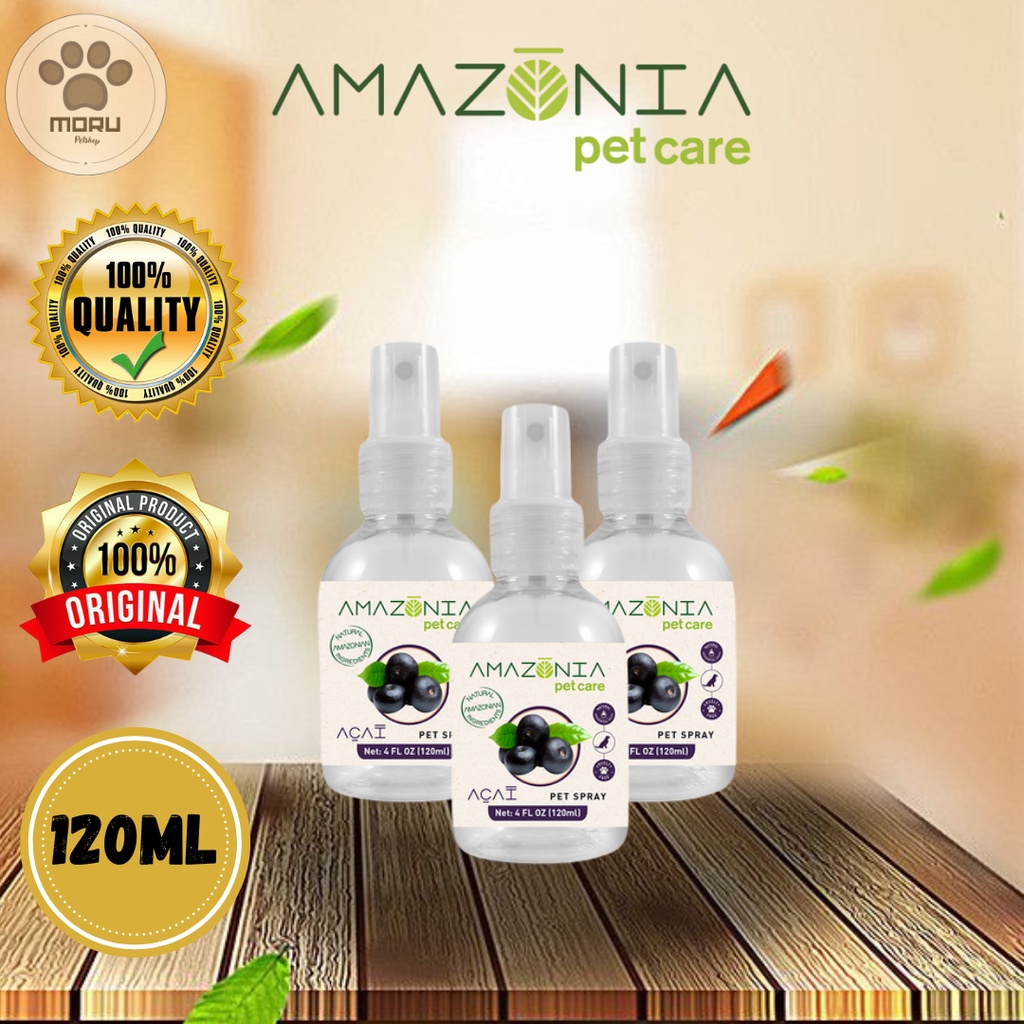 Jual AMAZONIA Pet Care Spray Acai Berry 120ml | Shopee Indonesia