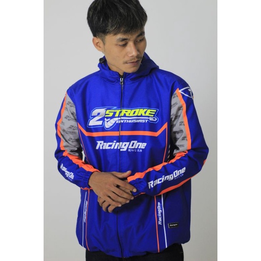 Jual Racing One / Jaket Parasut Full Printing 2Stroke (02) / Waterproof Premium Quality | Shopee ...