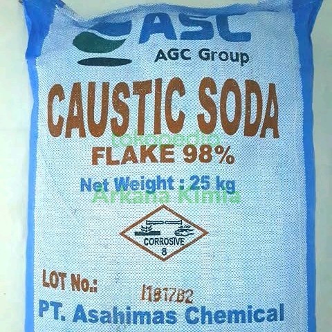 Jual Pembersih Caustic Soda Flake/Soda Api Flake/Ex Asahi-25Kg/Karung ...