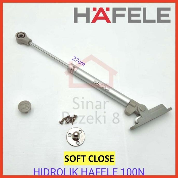 Jual Hidrolik Gas Spring HAFELE 100 N Slow Motion Soft Close Pintu ...