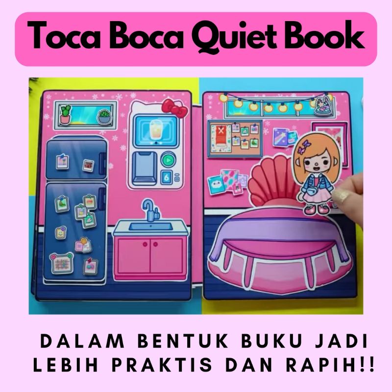 Jual TOCA BOCA MAINAN KERTAS VIRAL QUIET BOOK MAINAN KERTAS TOCA BOCA ...