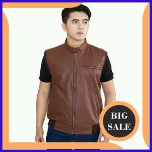 Jual tools Jaket Rompi Kulit Asli Garut , Jaket Rompi Kulit Sintetis ...