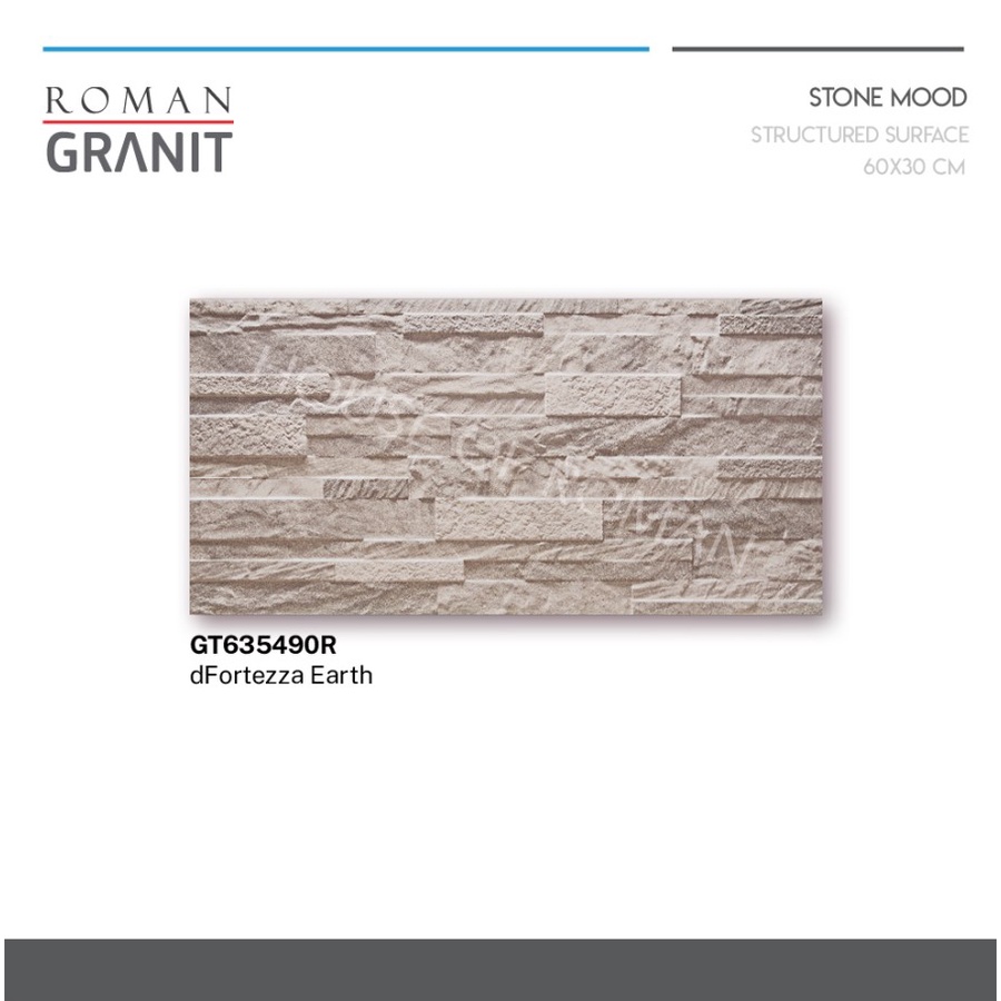 Jual ROMANGRANIT DFORTEZZA EARTH 60X30 GT635490R (ROMAN GRANIT ...