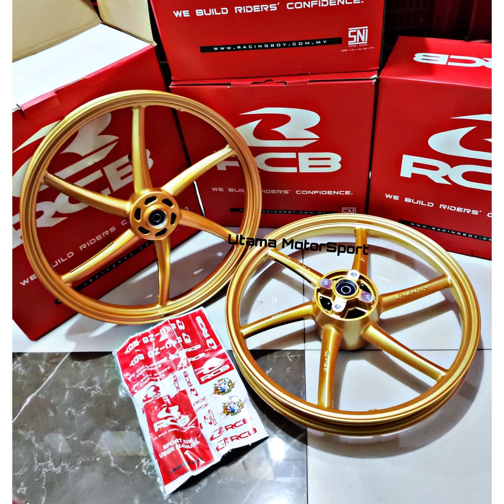 Jual Velg Pelg Racing RCB Racingboy SP522 Motor SONIC 150 / GTR 150 ...
