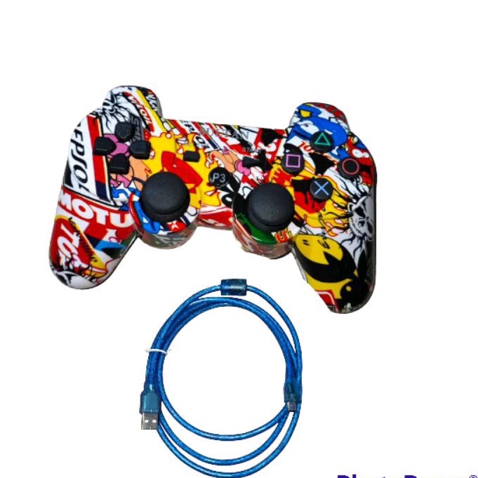 Jual stik ps3 motif repsol +kabel.cas | Shopee Indonesia