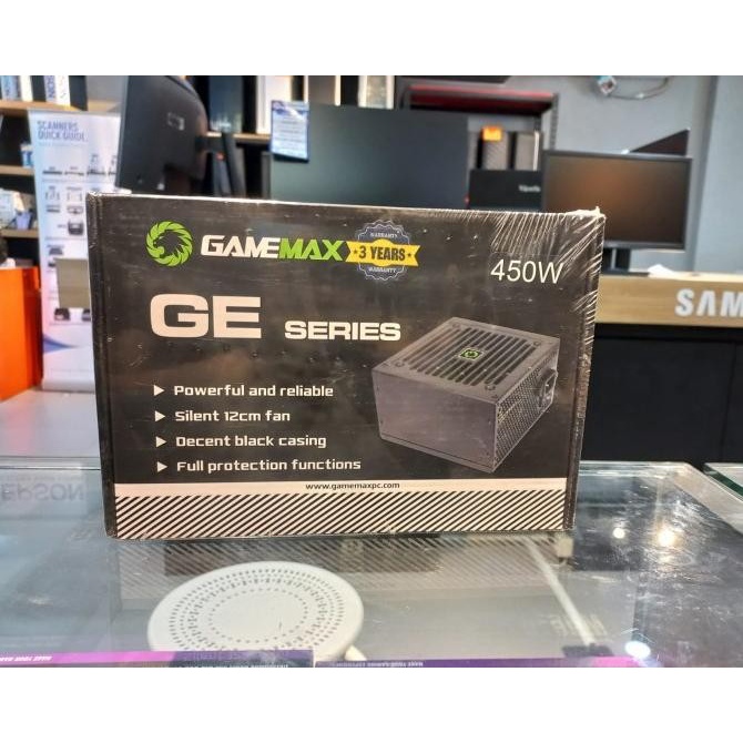 Jual Power Supply GameMax GE 450w | Power Supply Game Max Eco Gamer ...