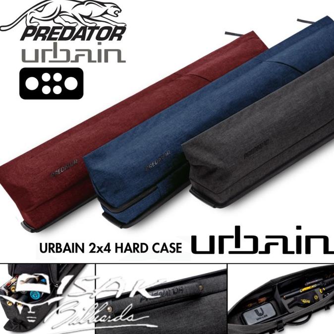 Jual Predator Urbain 2X4 Gray Hard Cue Case - Tas Stick Billiard Biliar ...