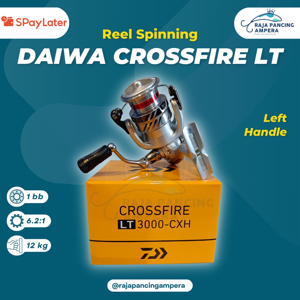 Jual REEL SPINNING DAIWA CROSSFIRE LT (Bisa ShopeePaylater} | Shopee Indonesia