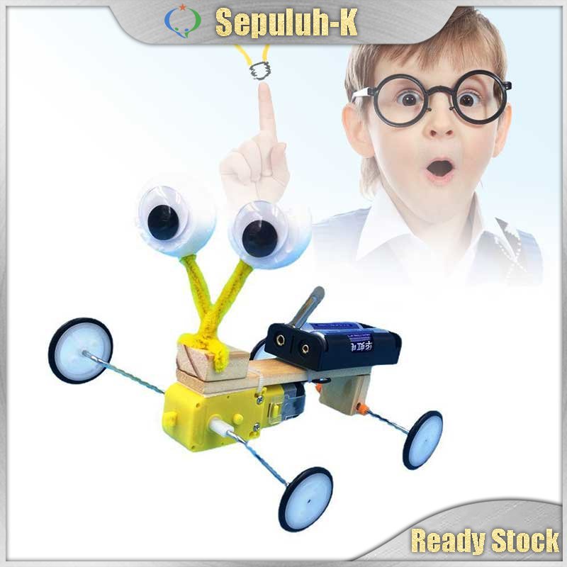 Jual Mainan Rakit Robot DIY Assembly Toy Racing Robot Serangga Untuk ...