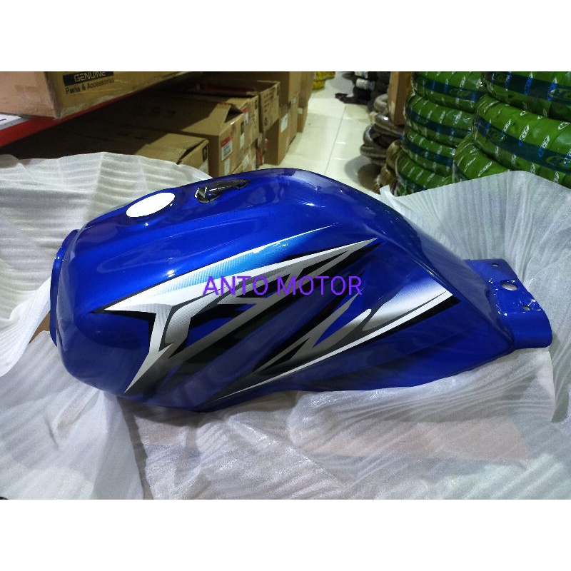 Jual TANGKI BAHAN BAKAR TANGKI BENSIN BIRU SCORPIO Z OLD ASLI YAMAHA ...