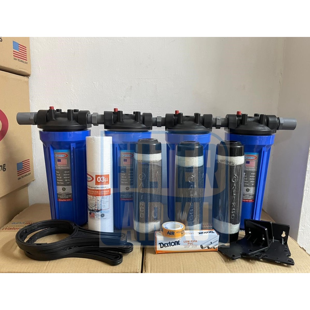 Jual Paket Filter Air Besi Sedimen + Manganese + Ferrolite + Pasir ...