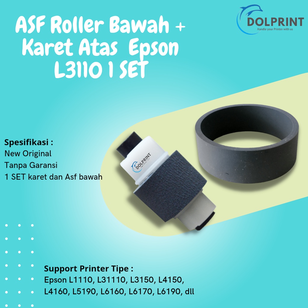 Jual ASF Bawah dan Karet ASF Atas L3210 L1110 L3150 L3110 ASF Printer ...