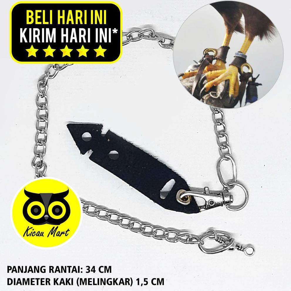 Jual Keluaran Awal Tahun [Bonus Emas] RANTAI BORGOL BESI UJUNG KULIT ...