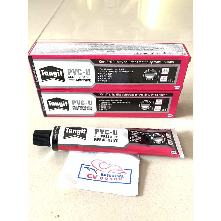 Jual LEM TANGIT LEM PIPA PVC 40 GR | Shopee Indonesia