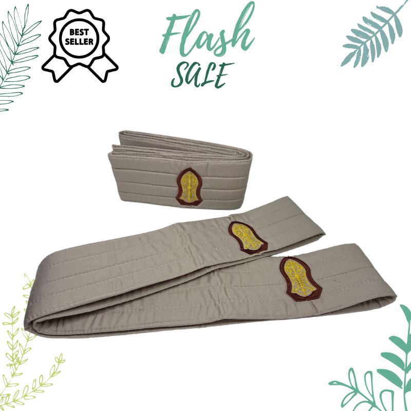 Jual Habwah Sabuk Duduk Majelis Cream / Habwa Tarim / Habwah Sabuk ...