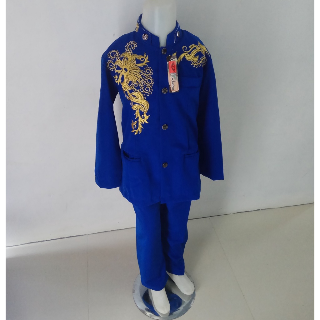 Jual JASKO JAS KOKO SETELAN ANAK BORDIR BAJU MUSLIM ANAK JASKO SETELAN ...